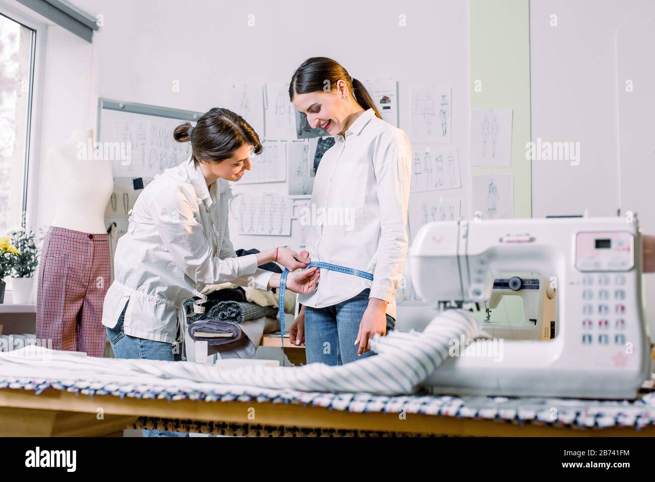 Tailoring process hi-res stock photography and images - Alamy