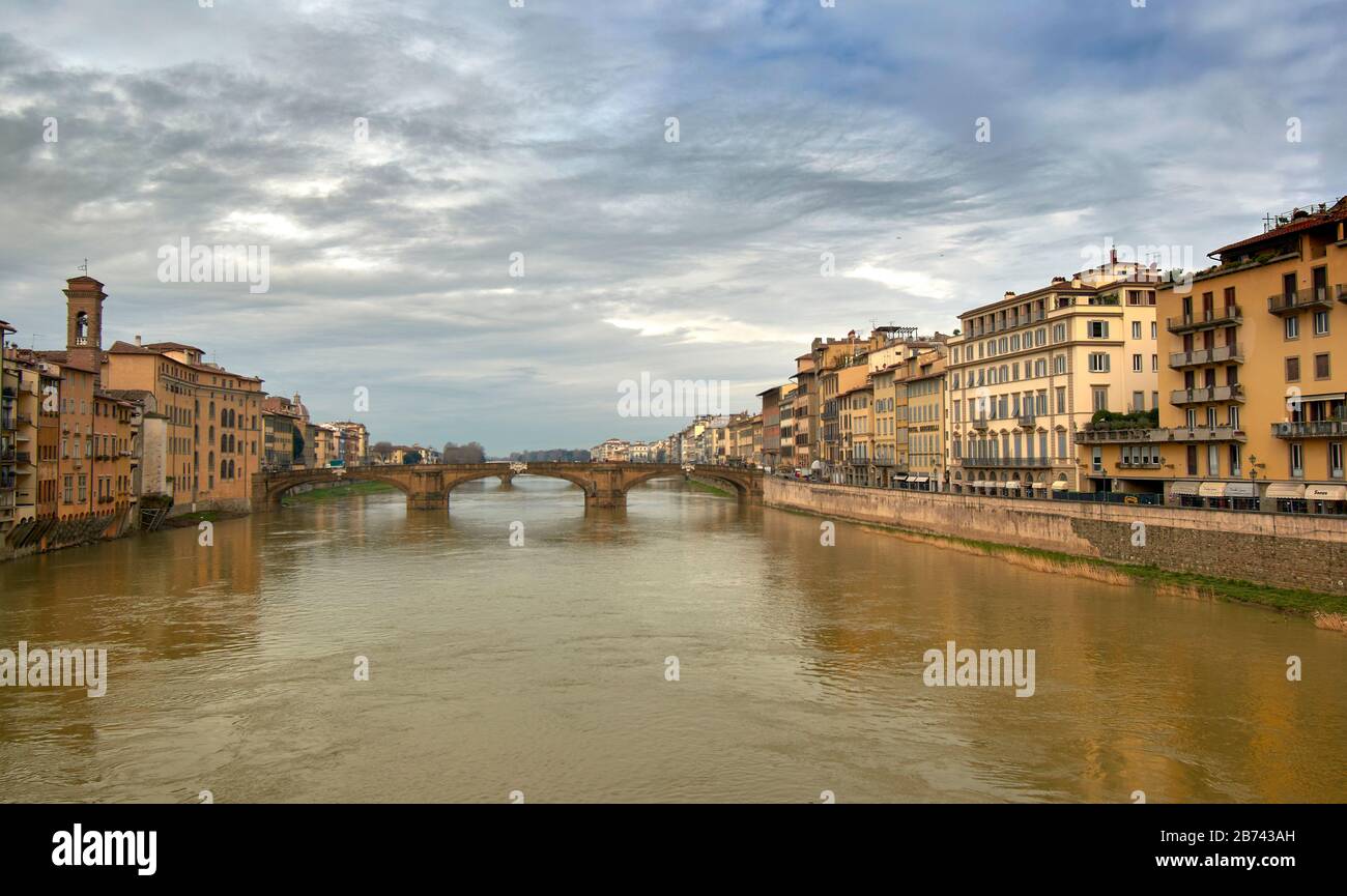 Historic bridge “ponte italia” hi-res stock photography and images - Alamy