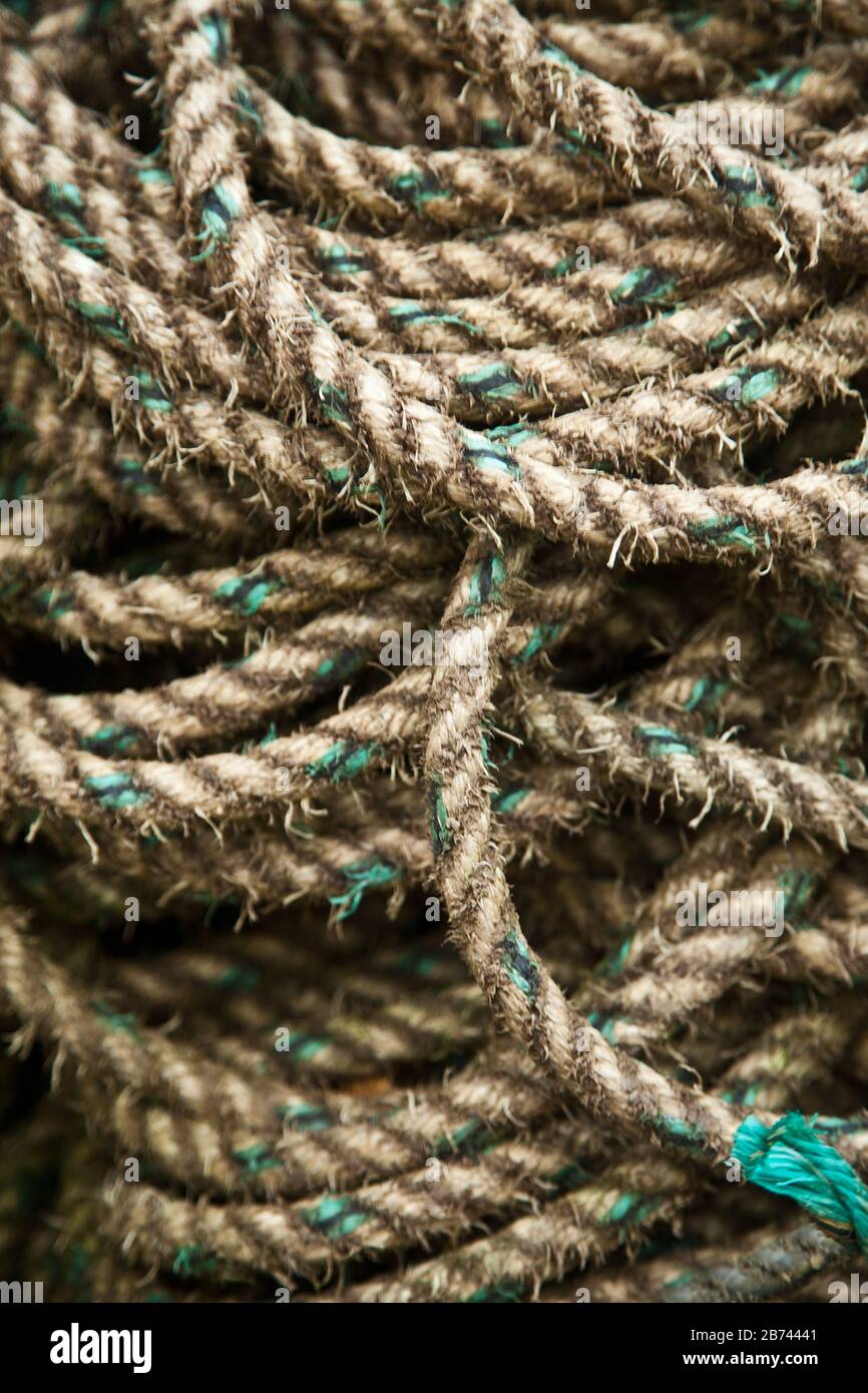 Intertwined Rope High Resolution Stock Photography and Images - Alamy