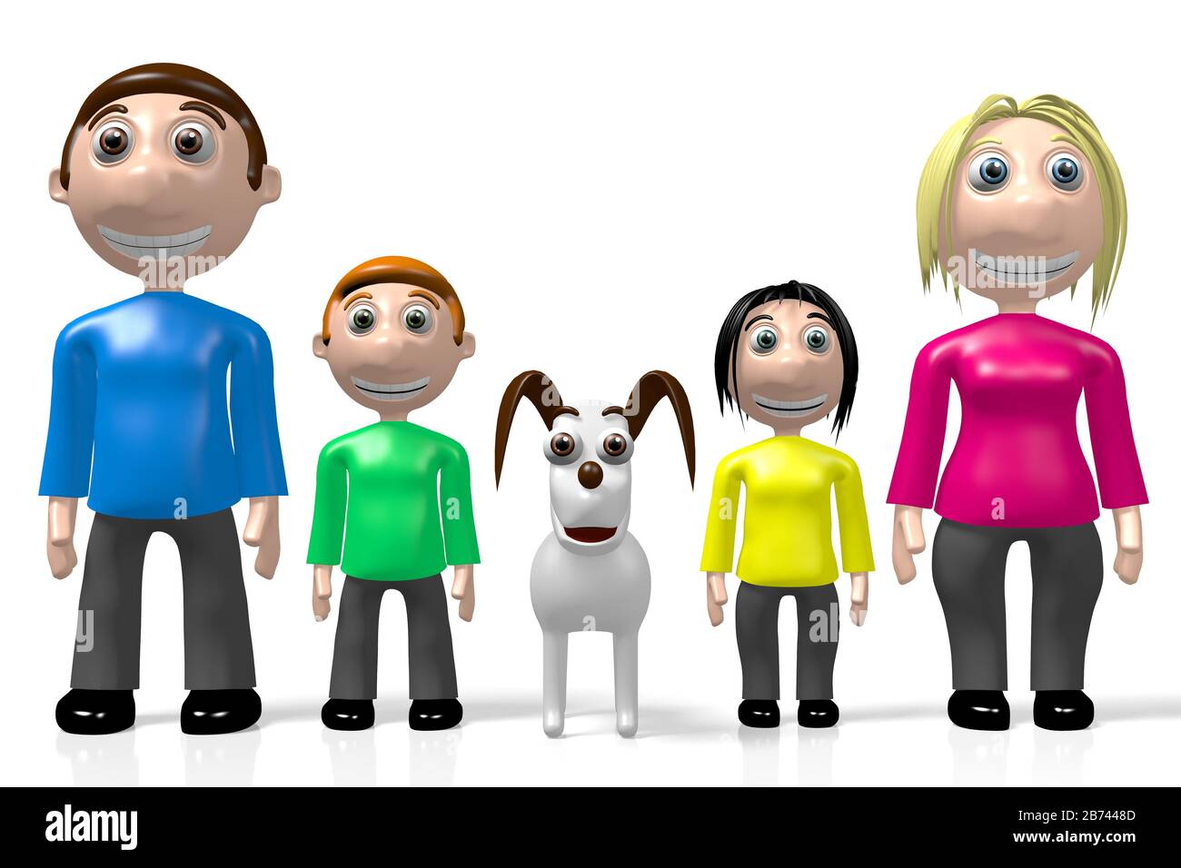 Happy dog human Cut Out Stock Images & Pictures - Alamy