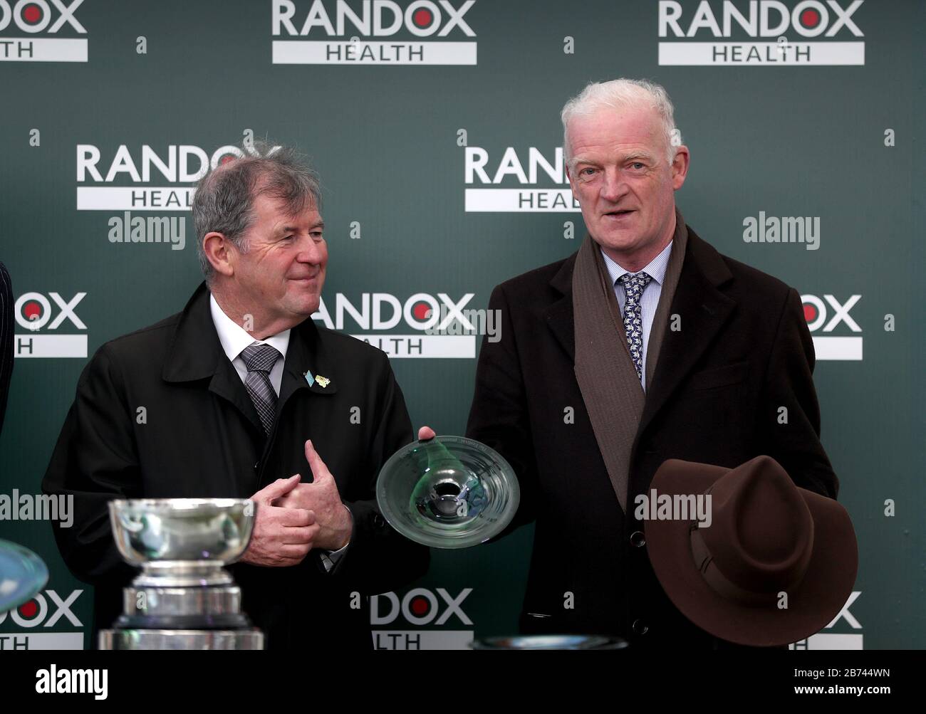 Saint roi won randox health county handicap hurdle hi-res stock ...