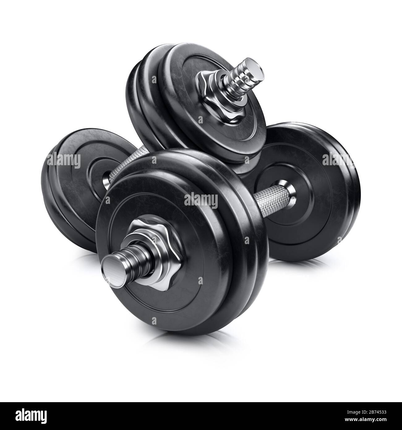 Plastic dumbbell hi-res stock photography and images - Alamy