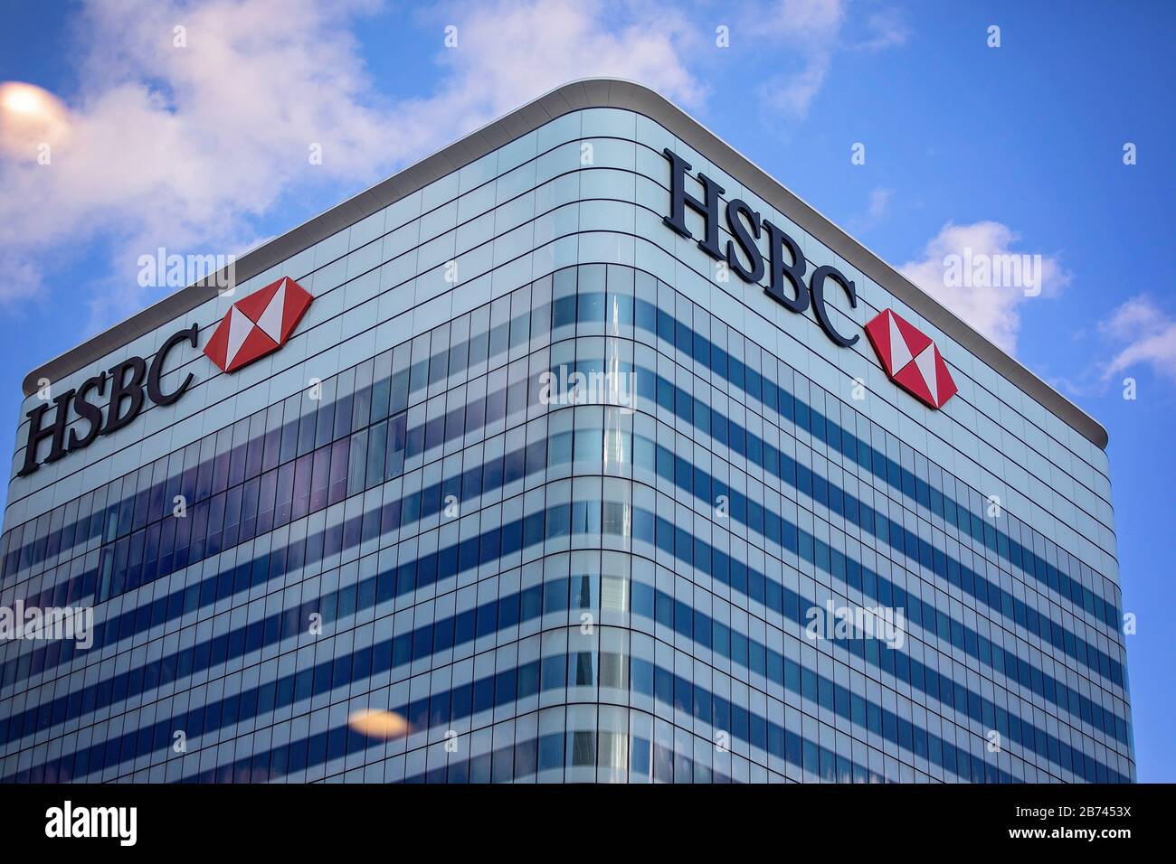 HSBC Head office Canary WHarf Stock Photo - Alamy