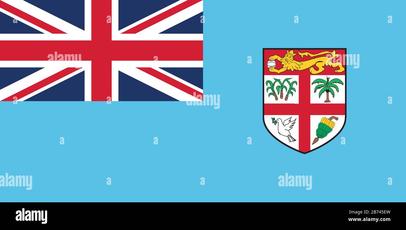 Fiji fiji flag hi-res stock photography and images - Alamy