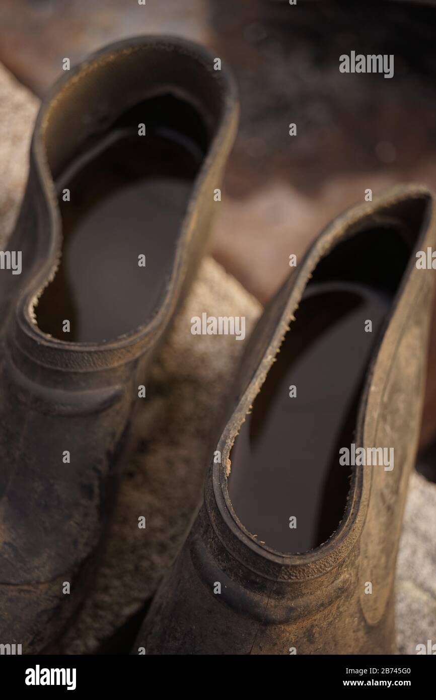 Galoshes vintage hi-res stock photography and images - Alamy