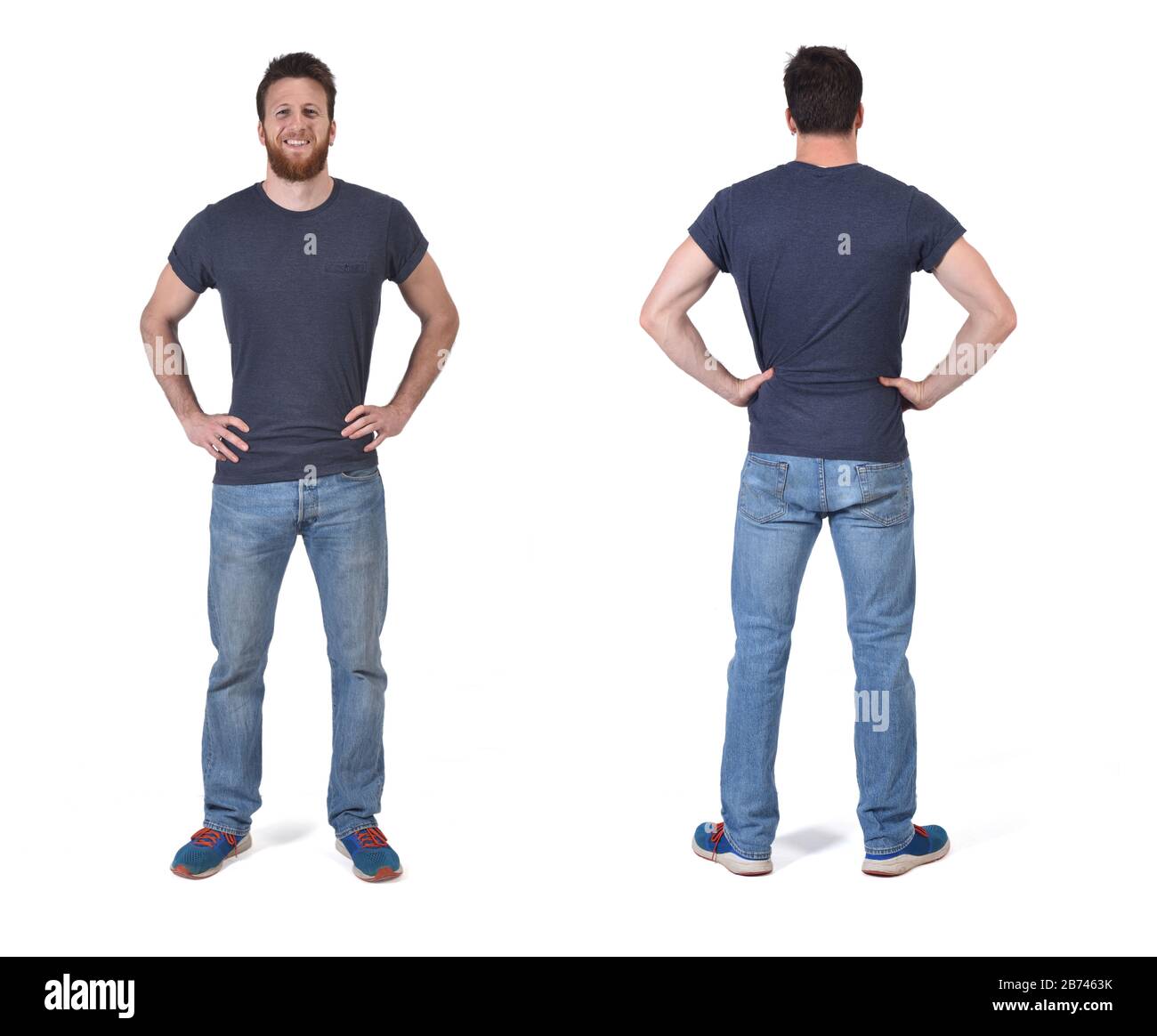 Male model face hands Cut Out Stock Images & Pictures - Alamy