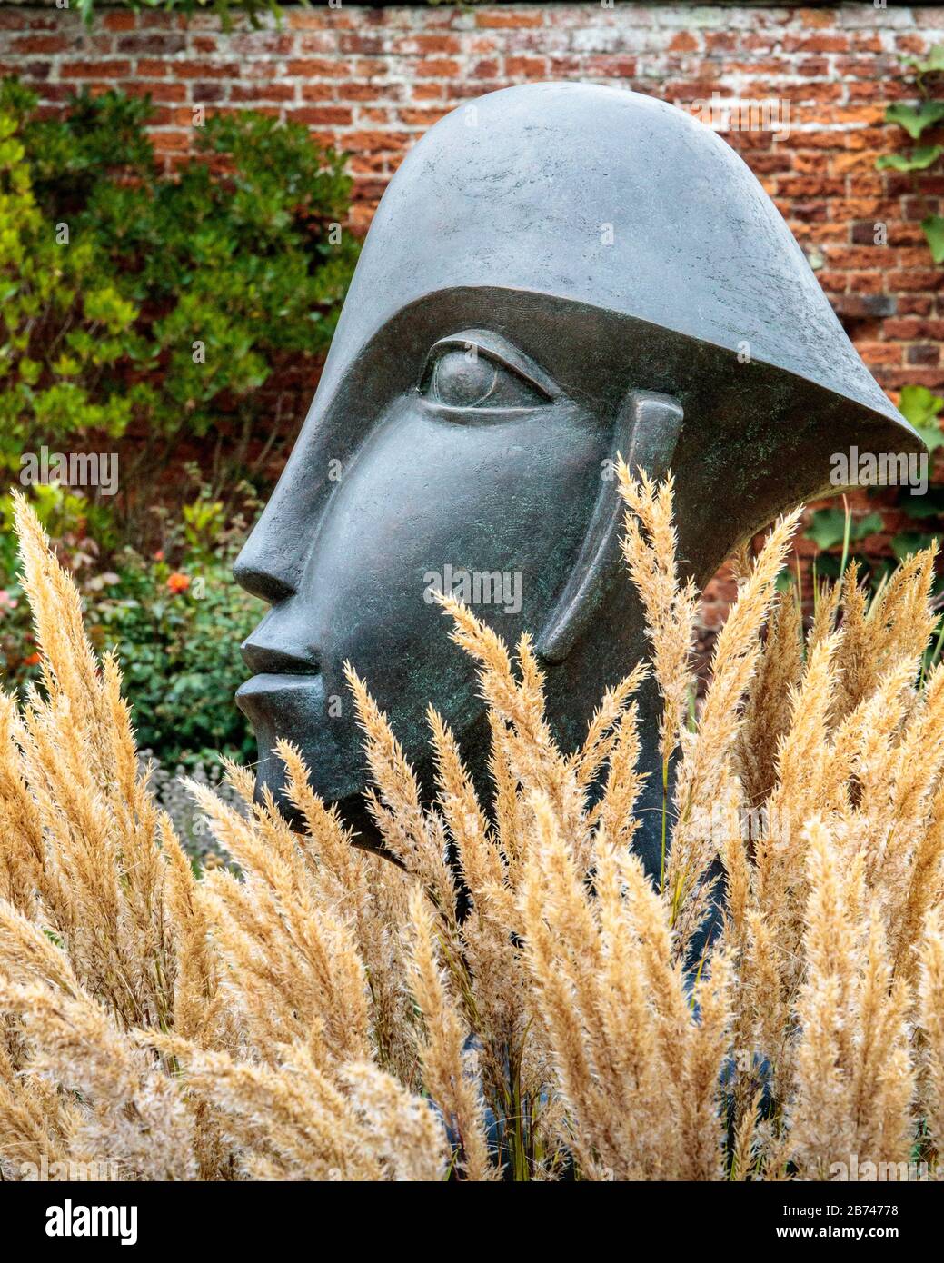 marks hall sculpture colchester essex england uk Stock Photo - Alamy