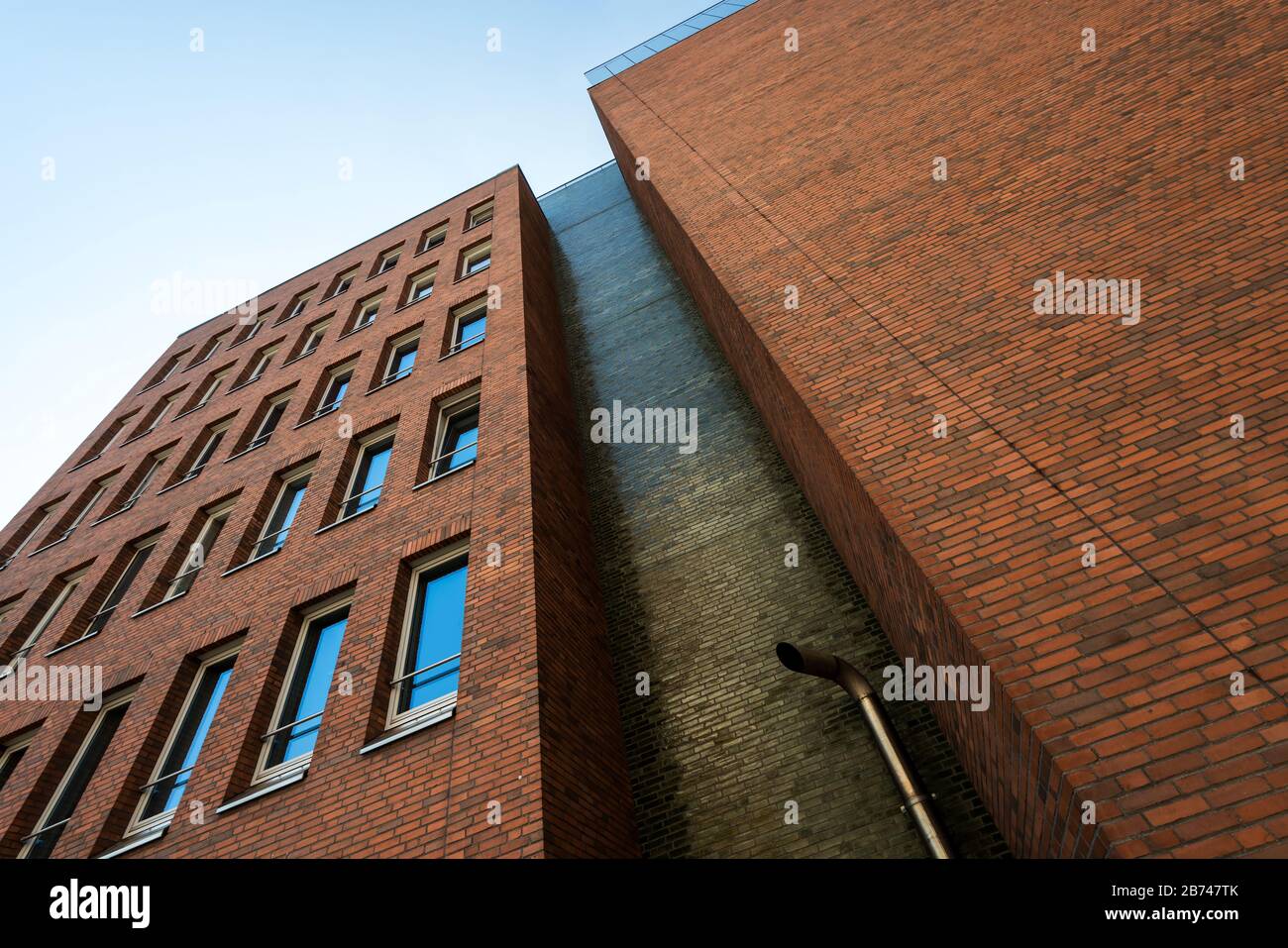 Fragment of a Clean Modern Business Architectural Building Stock Photo ...