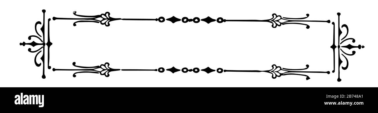 Solid Line Border Clip Art