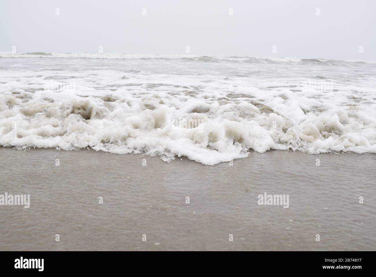 Soft wave in the beach Stock Photo - Alamy