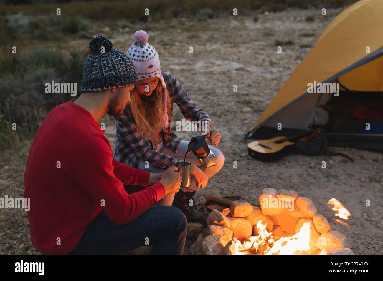 Drinking by the fire hi-res stock photography and images - Alamy
