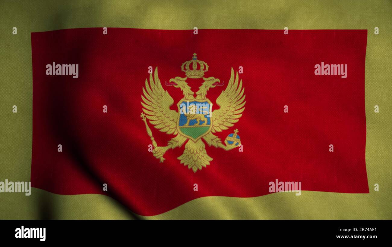 Montenegro Flag Hd