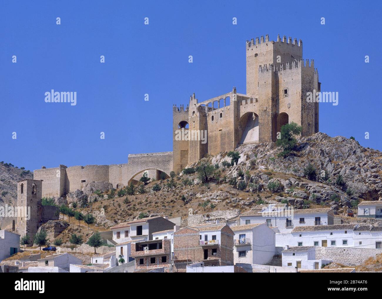 CASTILLO. Location: CASTILLO. VELEZ BLANCO. Almería. SPAIN Stock Photo ...