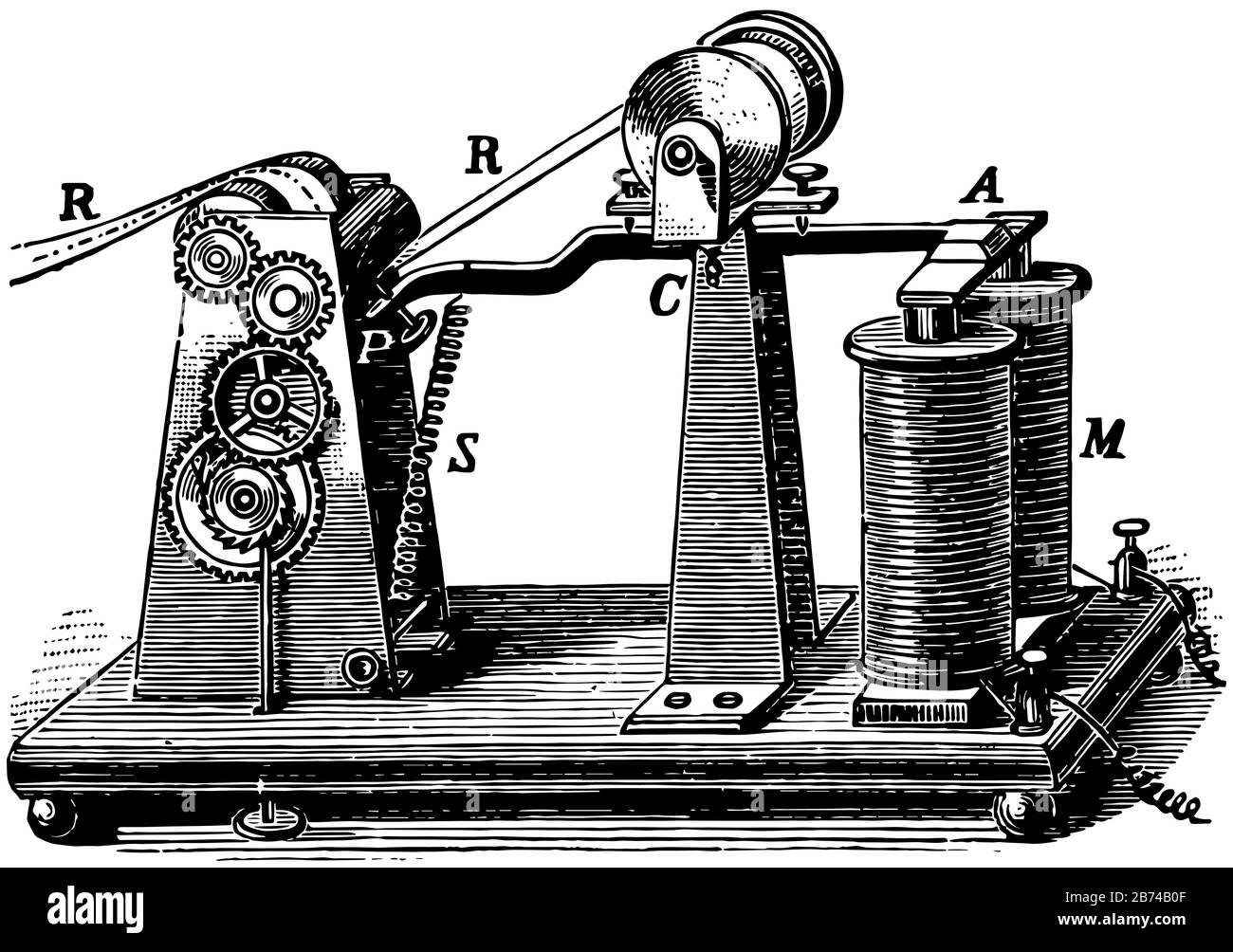 Morse telegraph Cut Out Stock Images & Pictures - Alamy