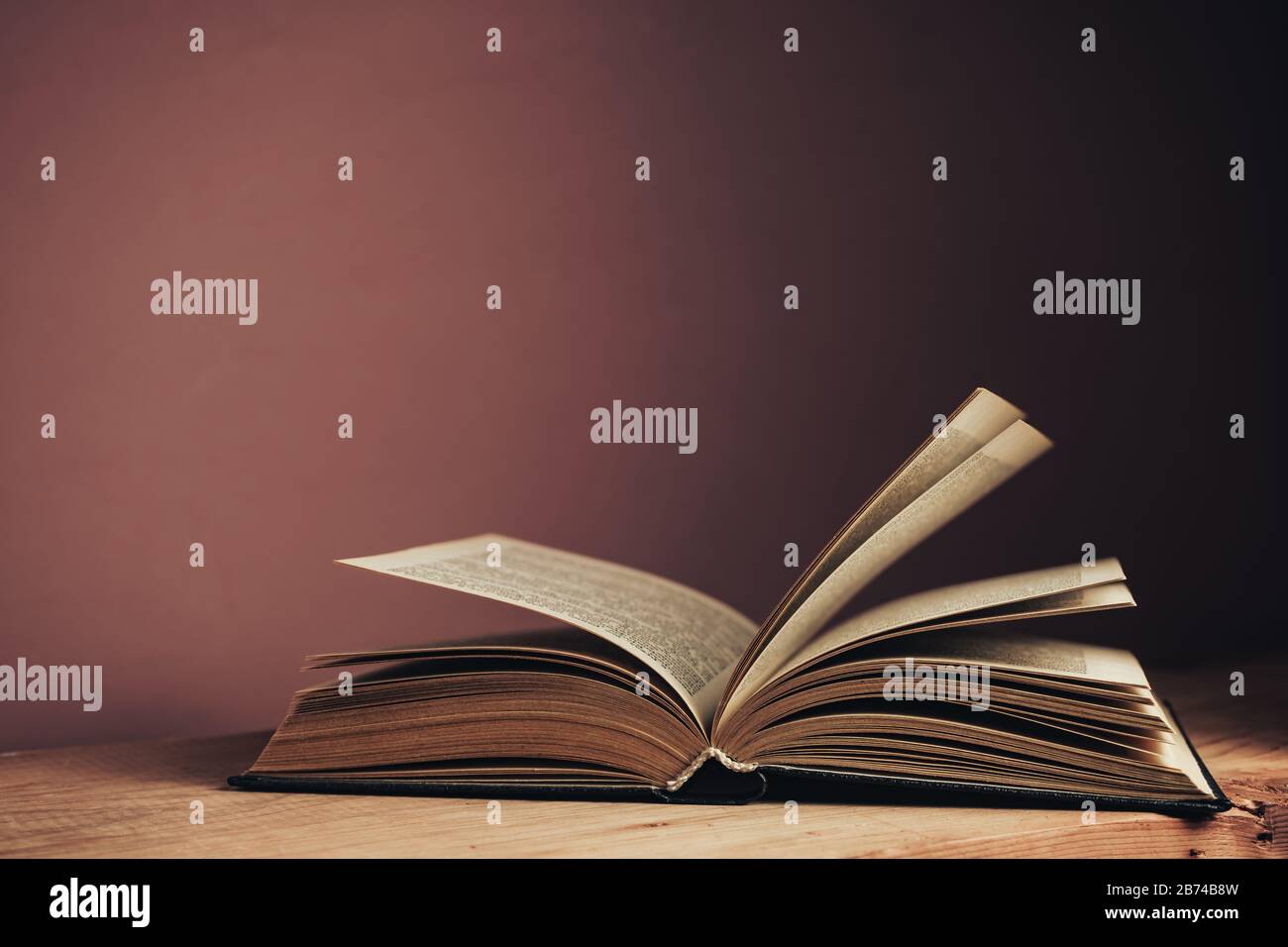 Beautiful open vintage ancient book. Pattern background for design. The ...