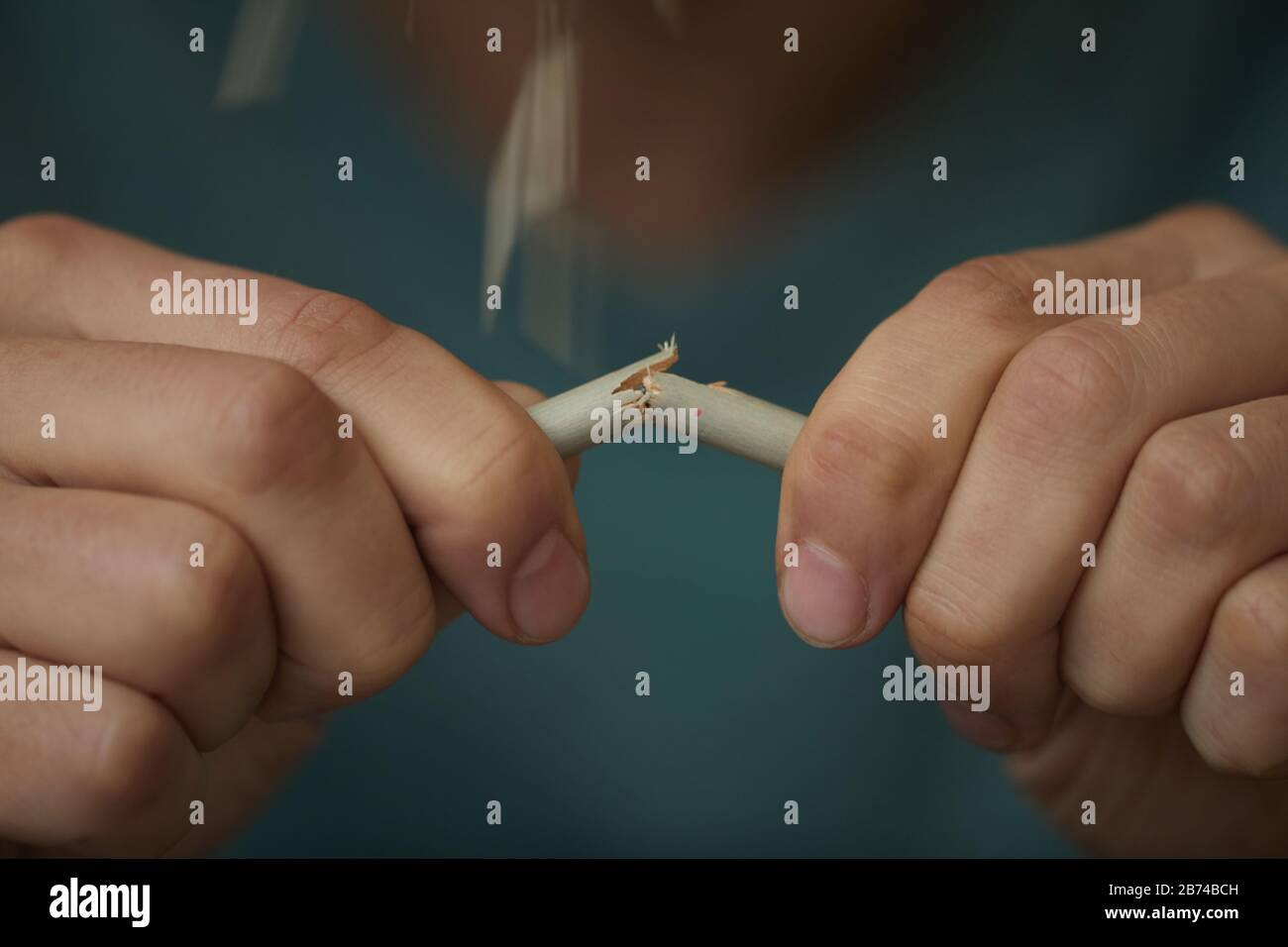 Breaking pencil hi-res stock photography and images - Alamy