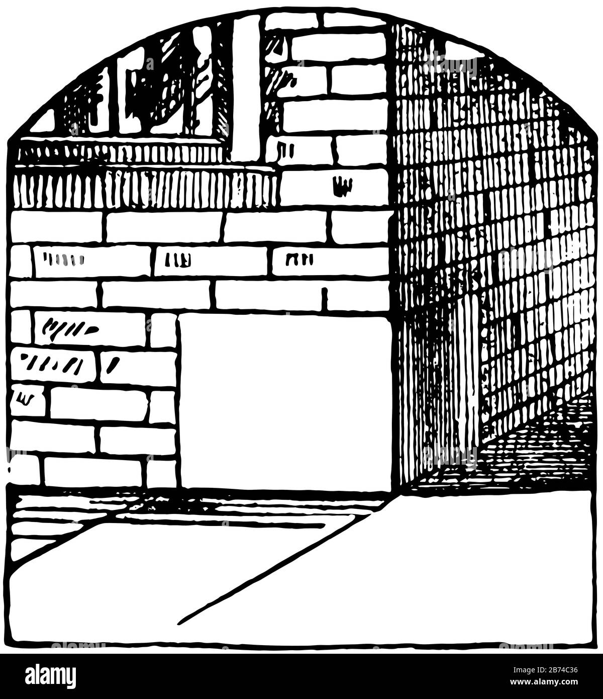 Line Drawing Of Foundation