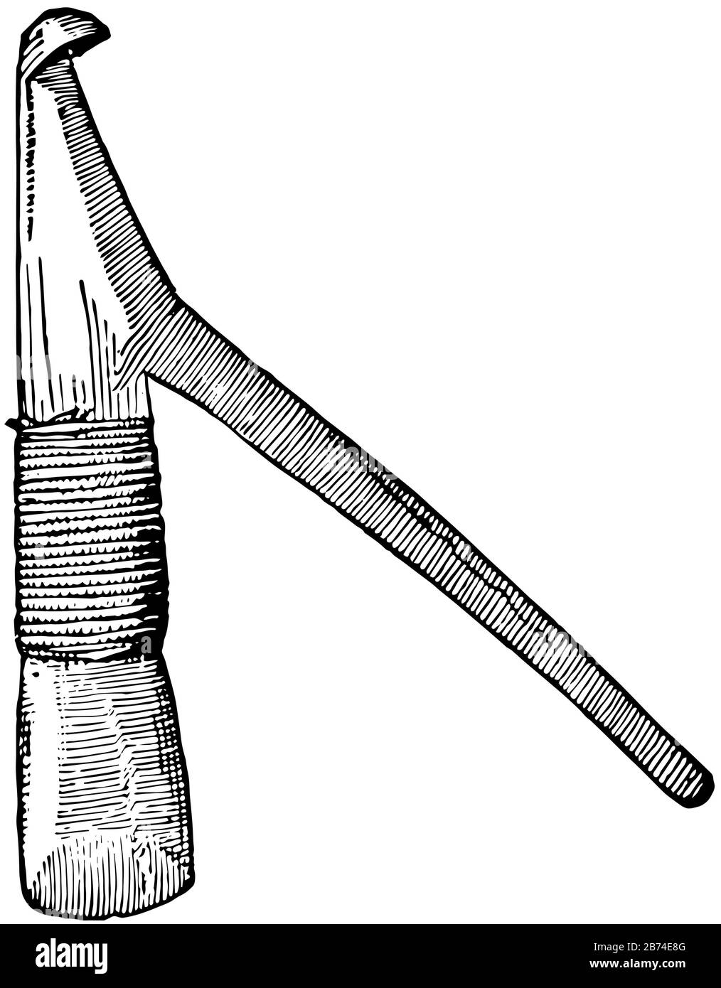 This illustration represents Jadeite Axe which is used as a weapon of ...