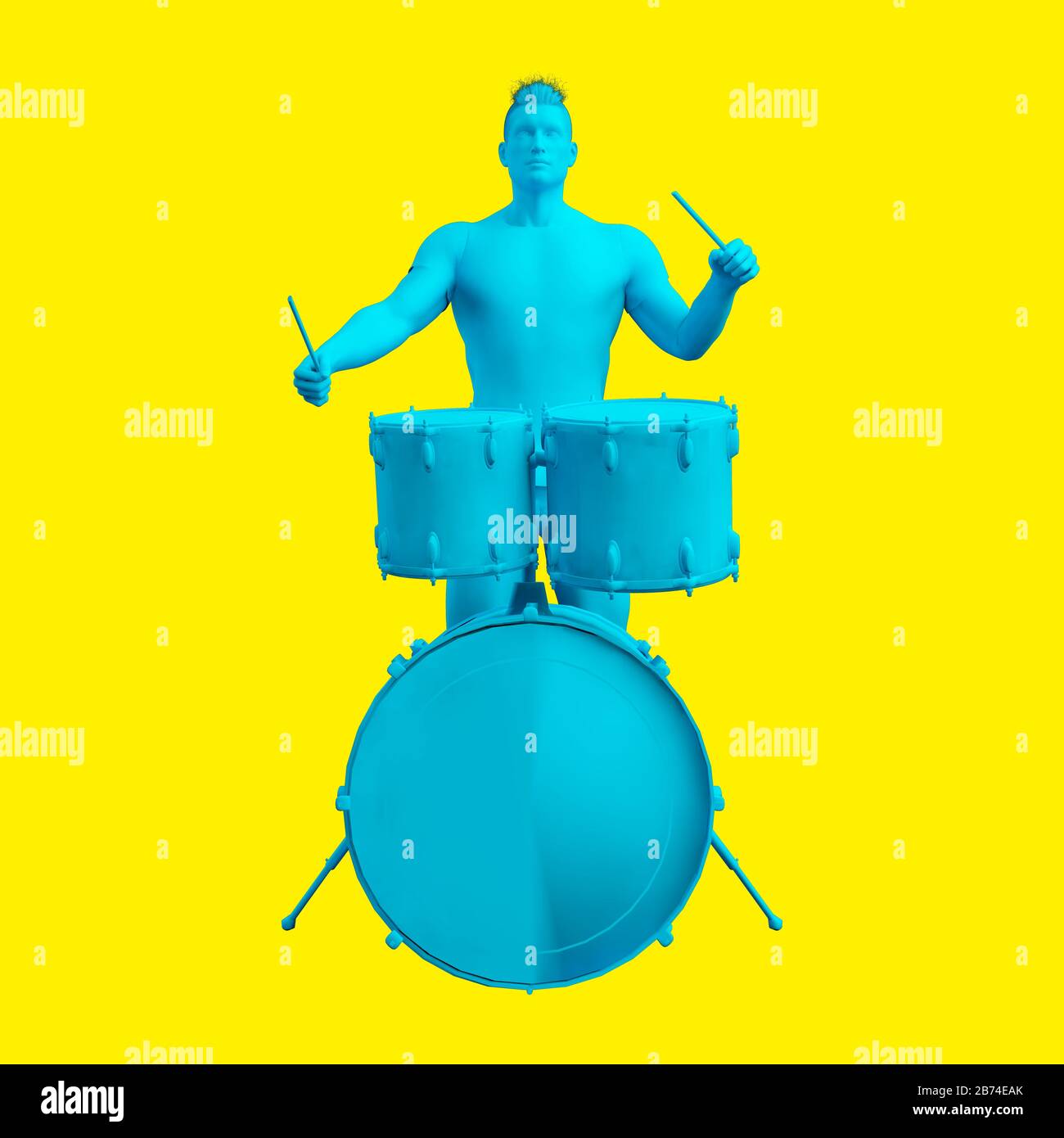 Drums play concept hi-res stock photography and images - Alamy