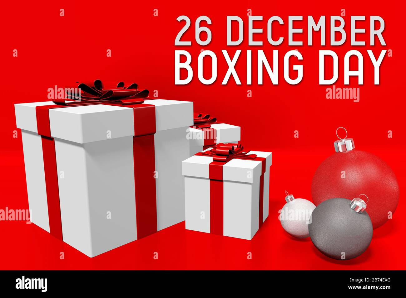 26 december in 3d hi-res stock photography and images - Alamy