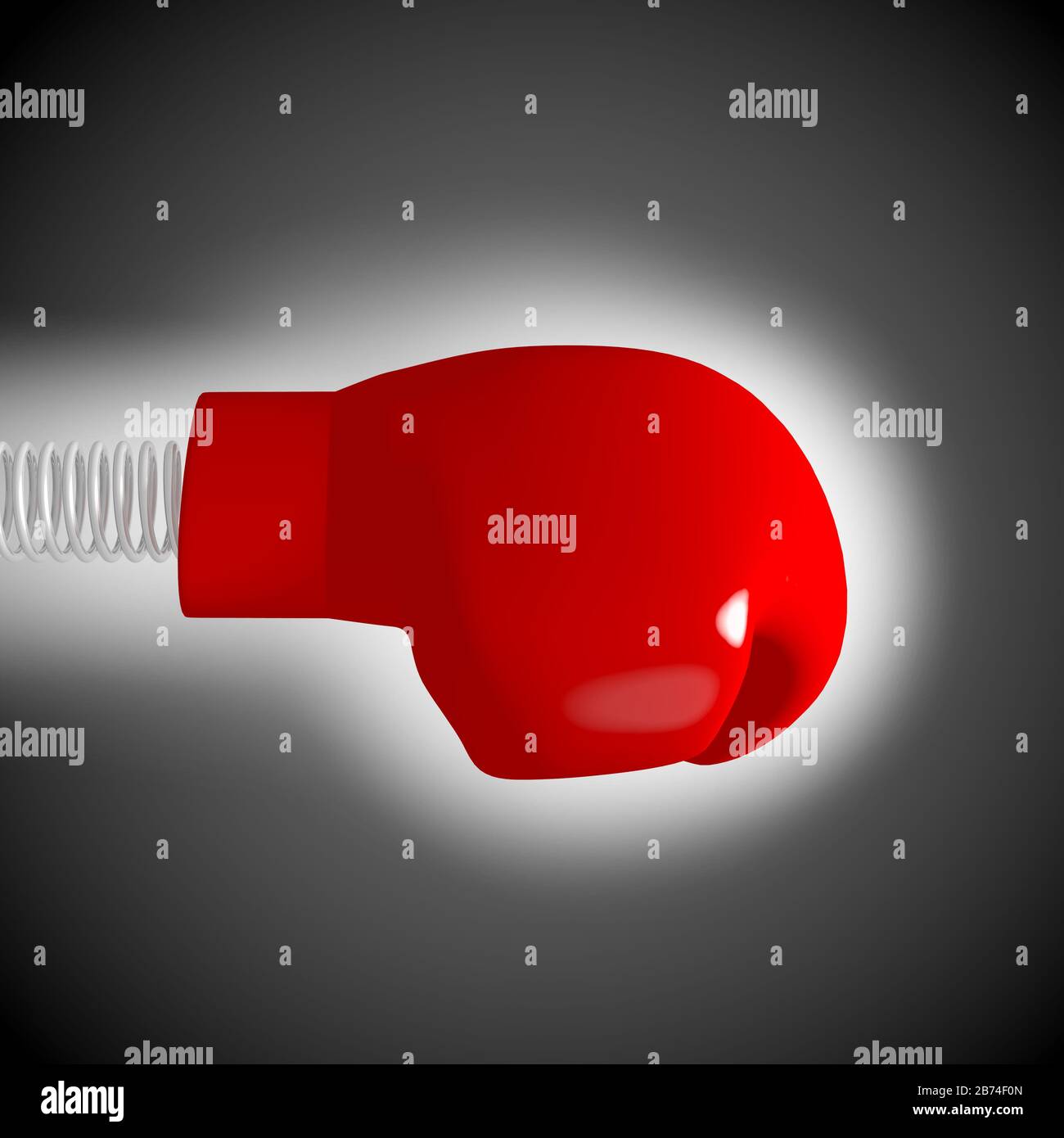 Boxing glove spring hi-res stock photography and images - Alamy