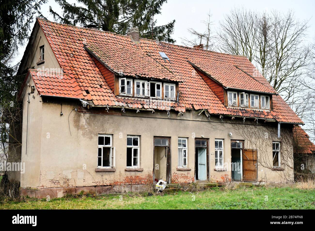 Lost place, Germany, city of Northeim, 25. February 2020. Photo: Frank ...