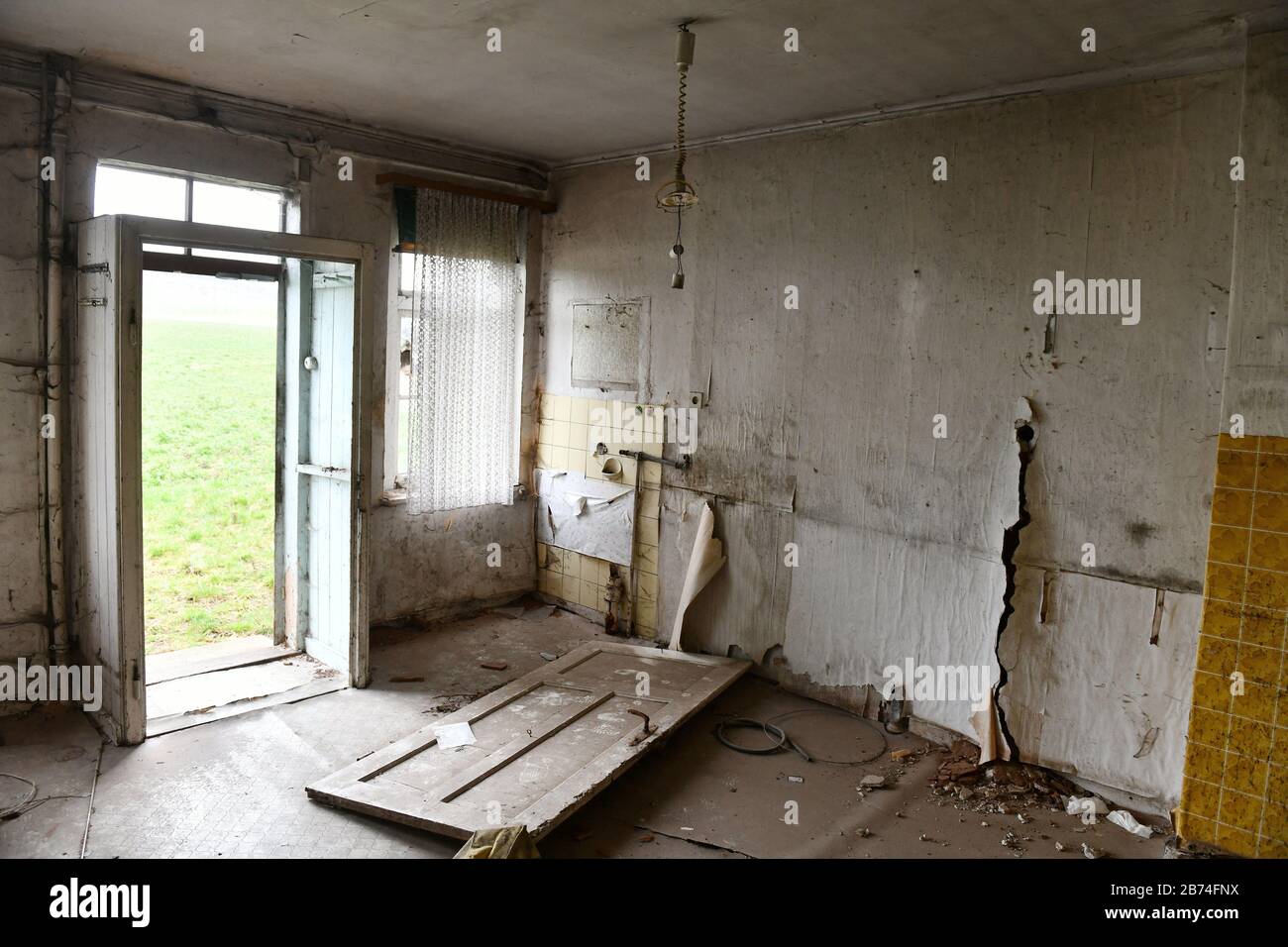 Lost place, Germany, city of Northeim, 25. February 2020. Photo: Frank ...