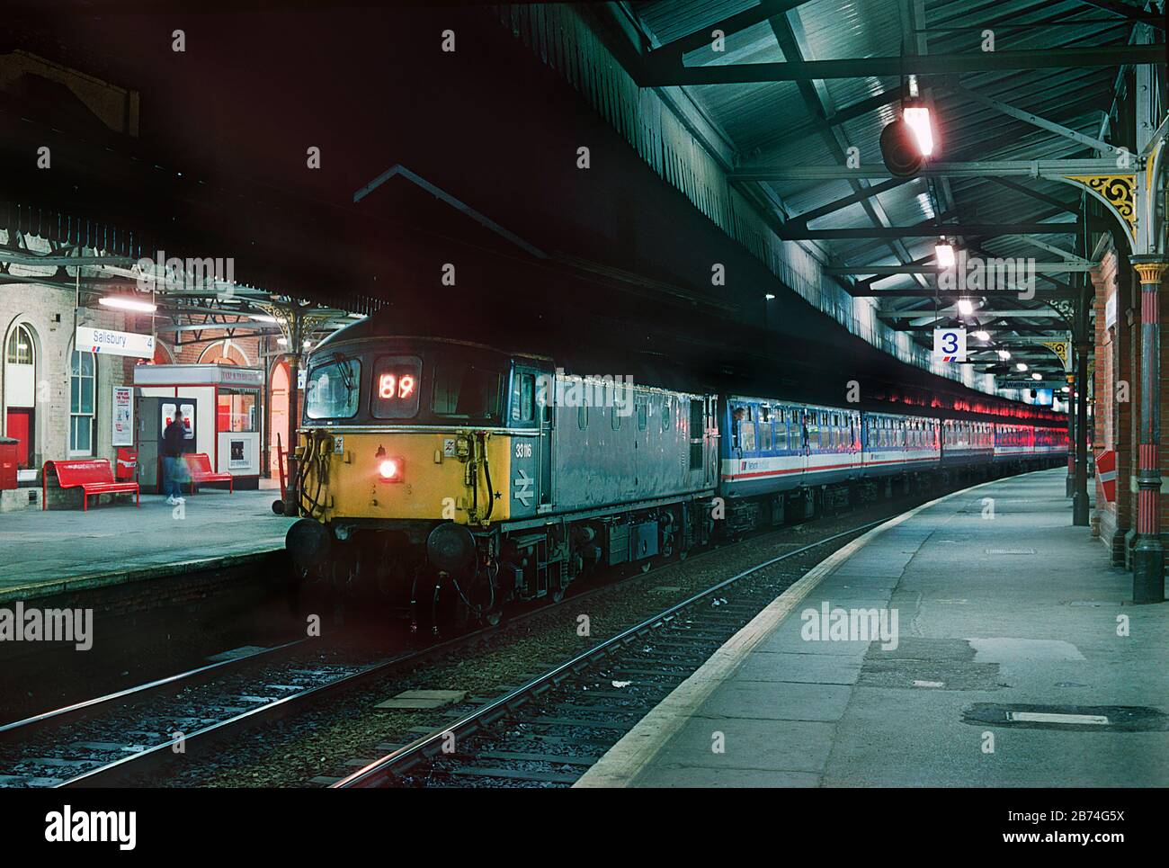 1990s 90s uk railway hi-res stock photography and images - Alamy