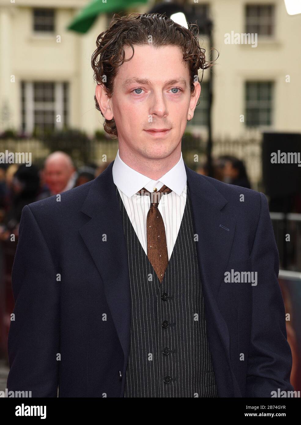 London, UK Edward Davis at Radioactive UK Premiere held at Cuzon ...