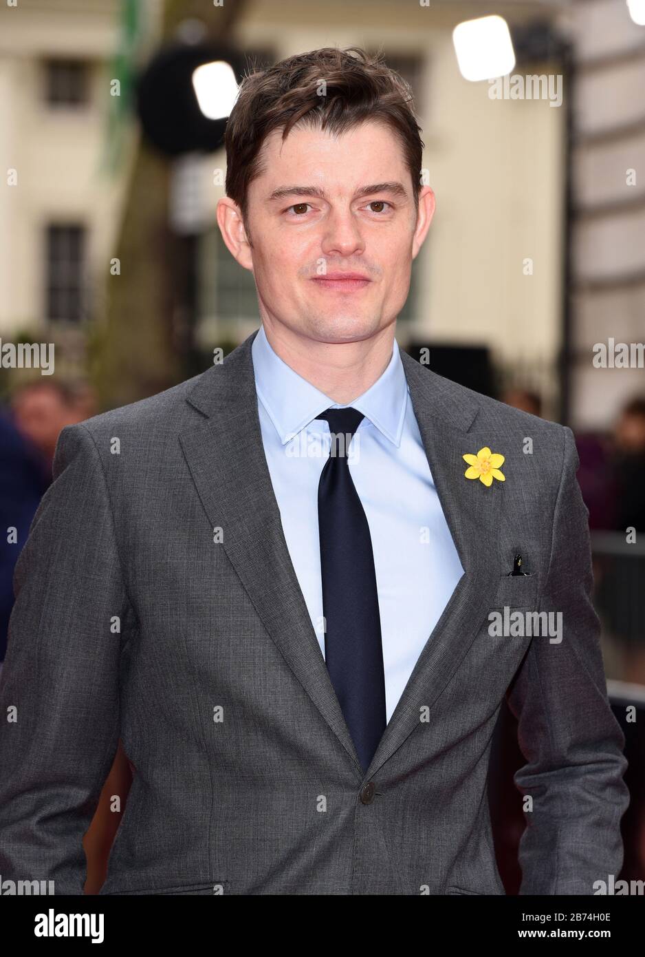 London, UK Sam Riley at Radioactive UK Premiere held at Cuzon Mayfair ...