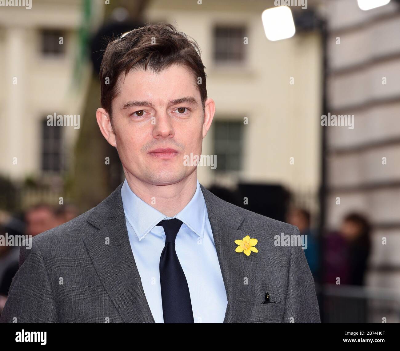 London, UK Sam Riley at Radioactive UK Premiere held at Cuzon Mayfair ...