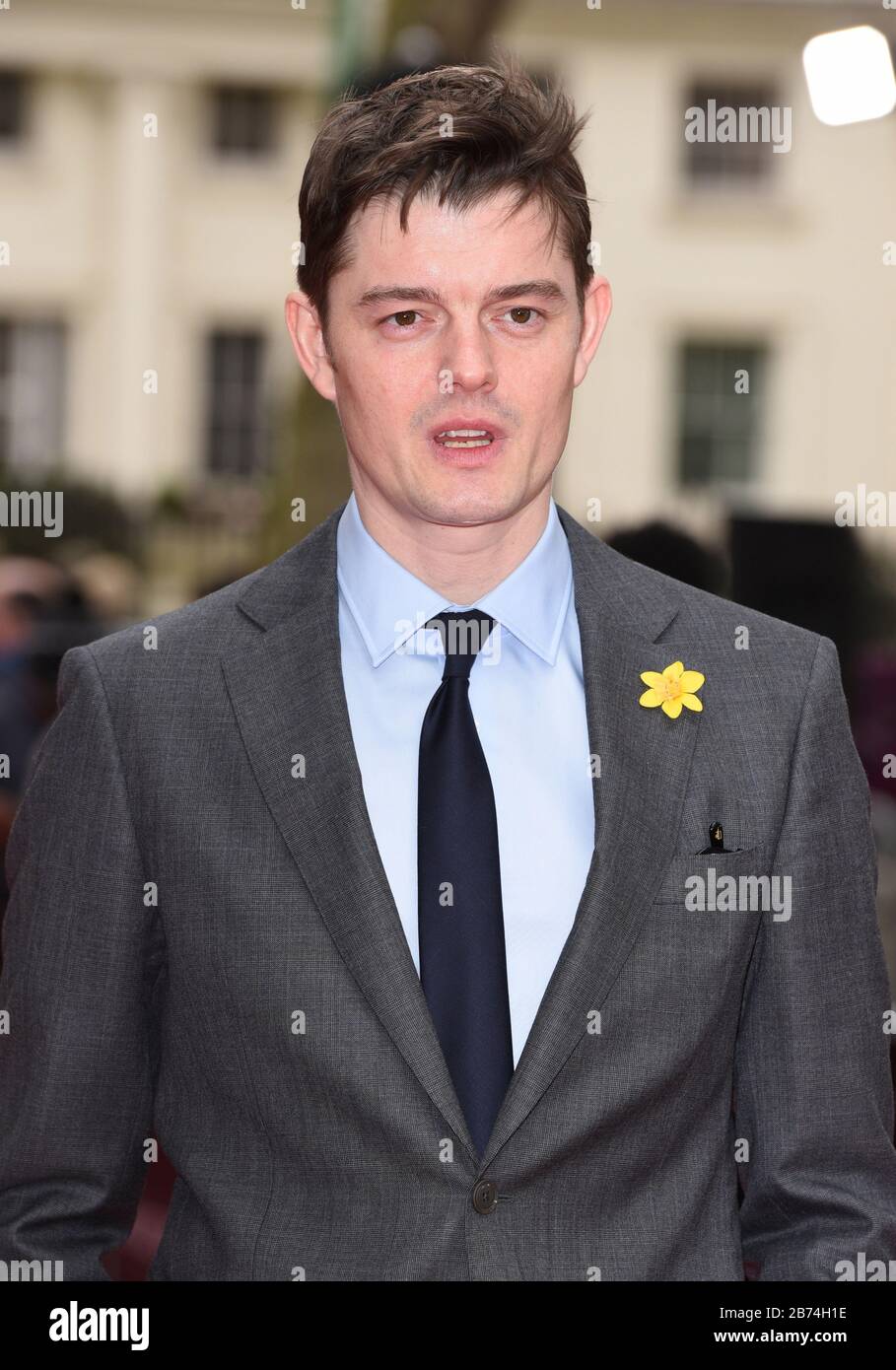 London, UK Sam Riley at Radioactive UK Premiere held at Cuzon Mayfair ...