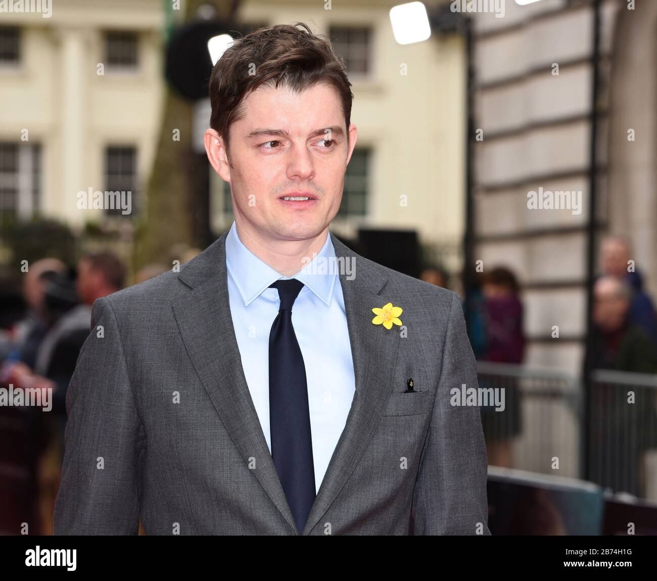 London, UK Sam Riley at Radioactive UK Premiere held at Cuzon Mayfair ...