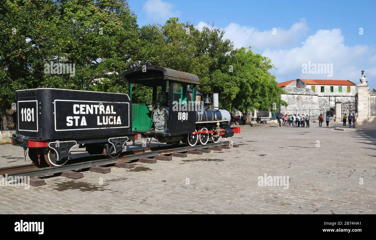 Cuban steam locomotive hi-res stock photography and images - Alamy