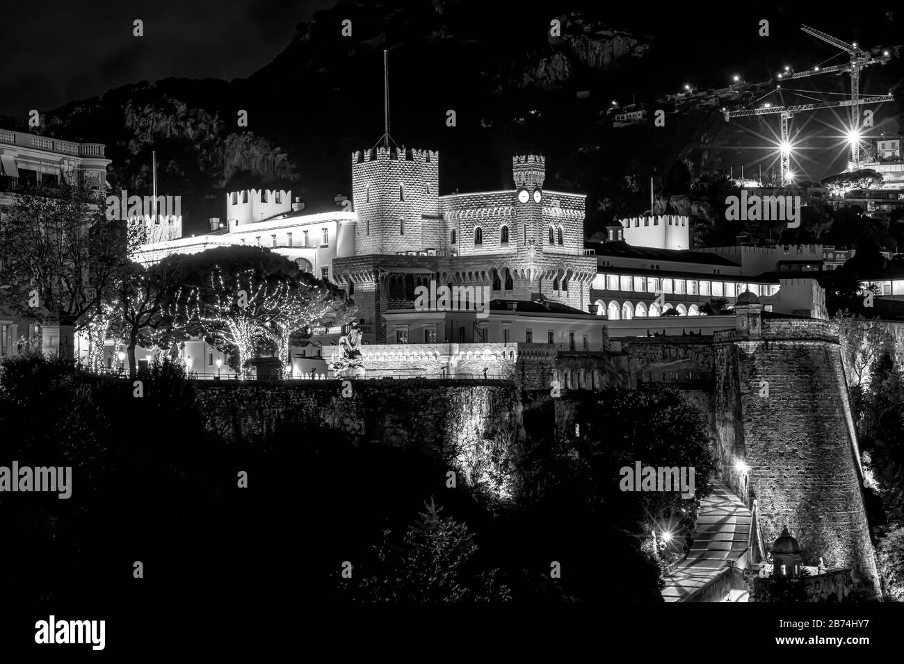 Very large castle Black and White Stock Photos & Images - Alamy