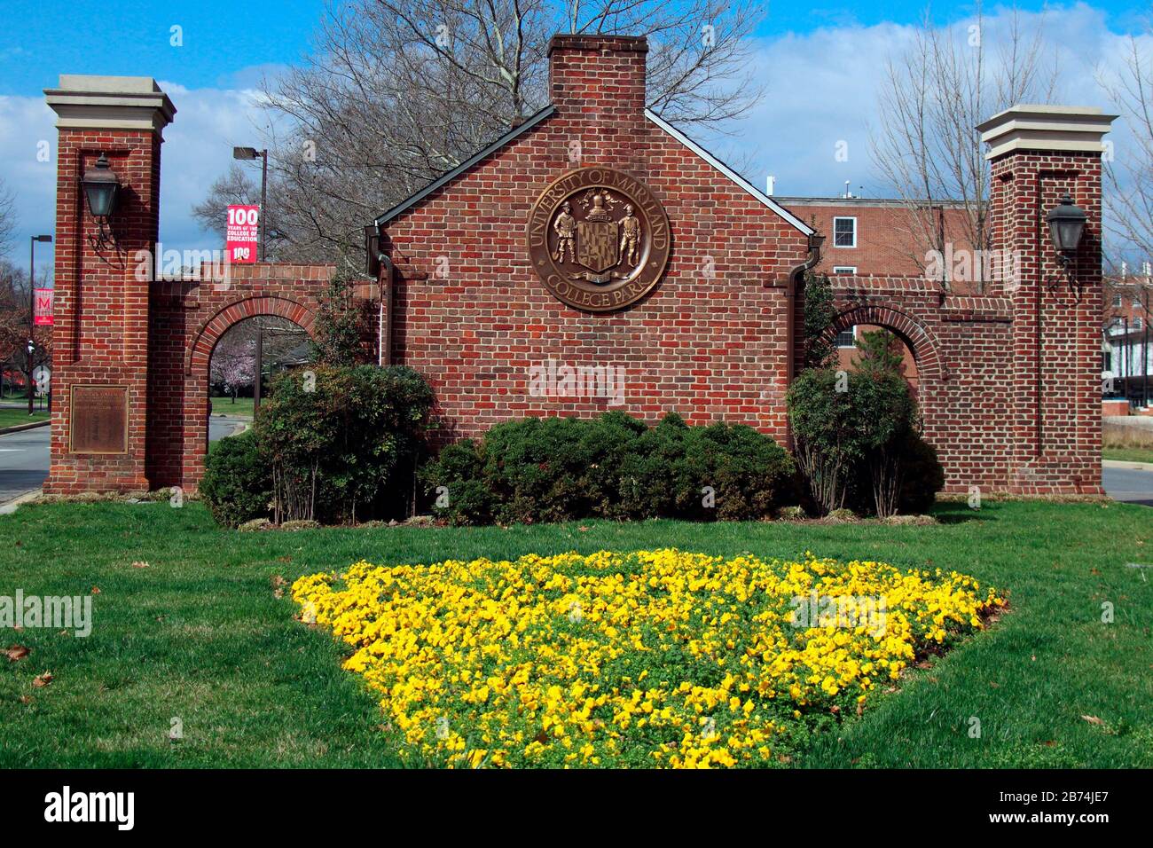University of maryland campus hi-res stock photography and images - Alamy