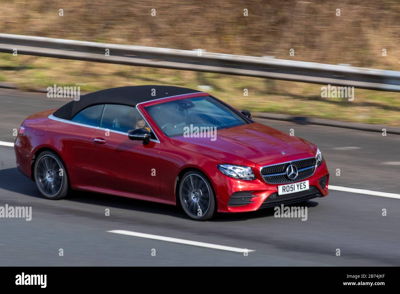 2019, RED Mercedes-Benz E 350 AMG Line Auto; Vehicular traffic ...