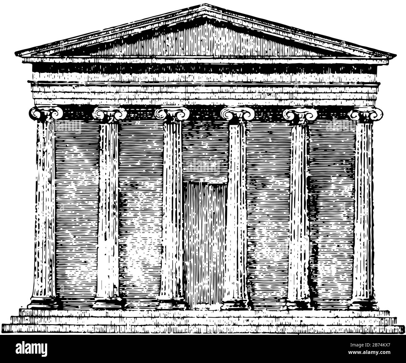 Extended as a colonnade Stock Vector Images - Alamy