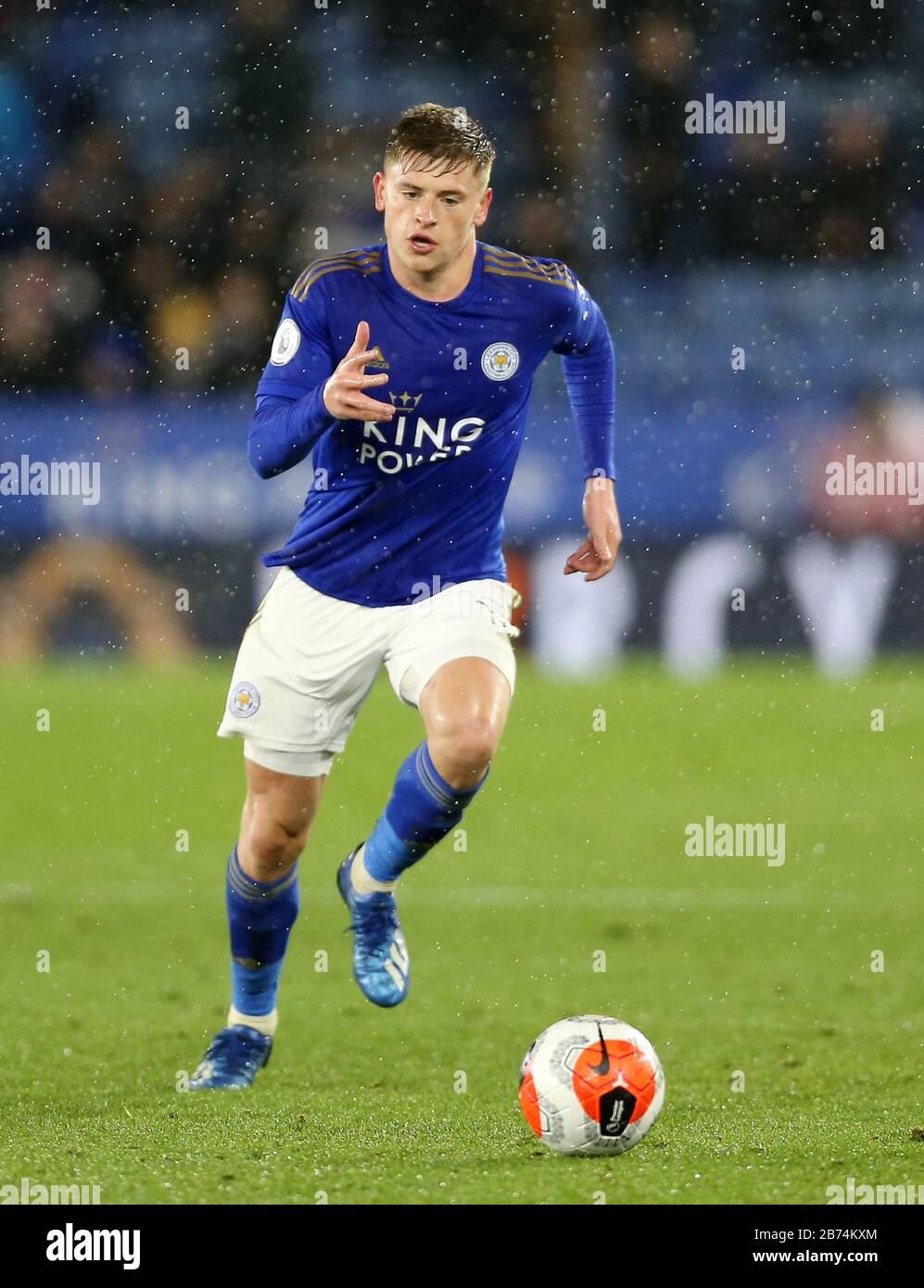Leicester City's Harvey Barnes Stock Photo - Alamy