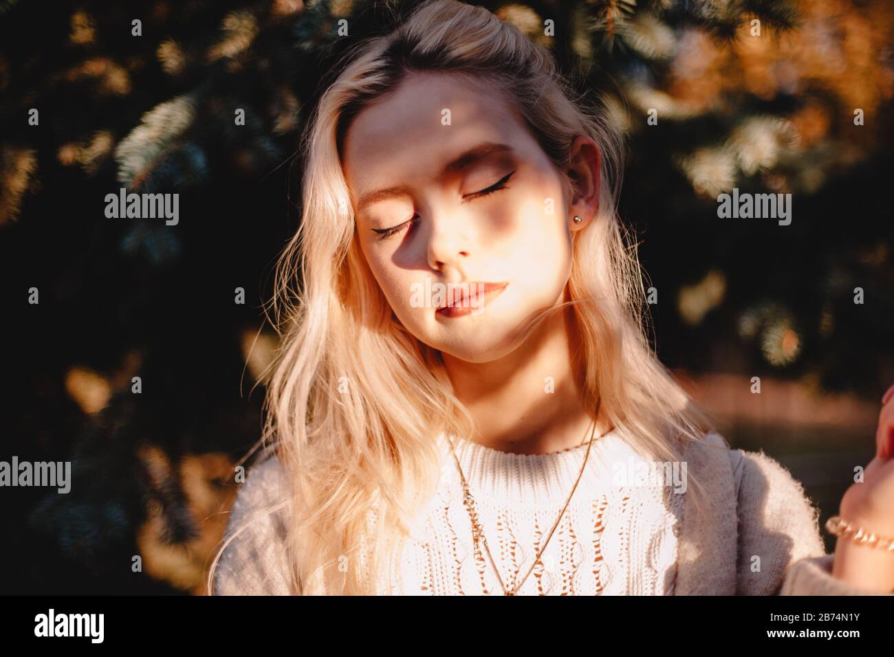 Standing Eyes Closed