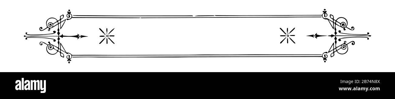 Filigree Line Simple