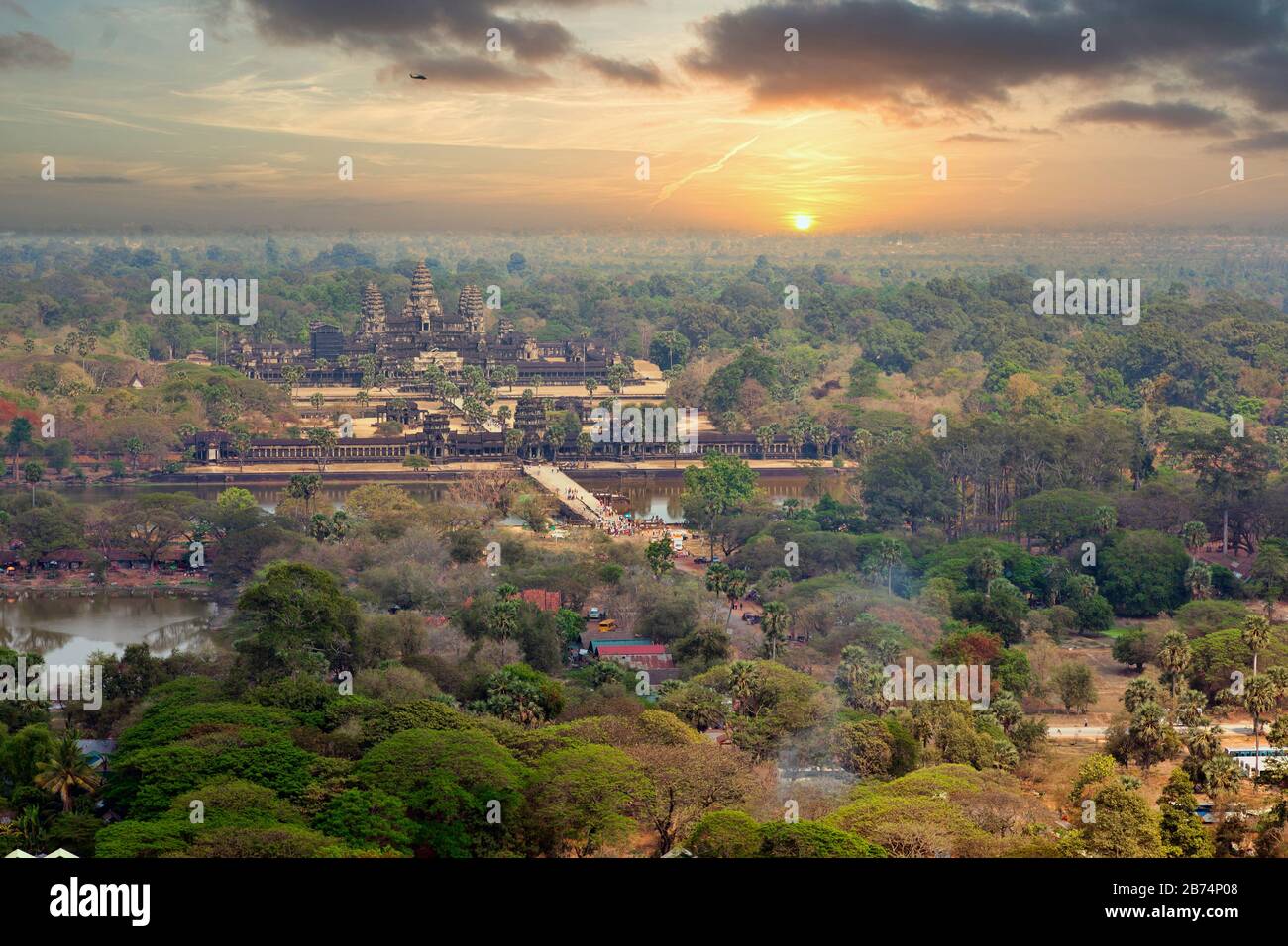 Angkor Wat Temple in Siem Reap, Cambodia Stock Photo - Alamy