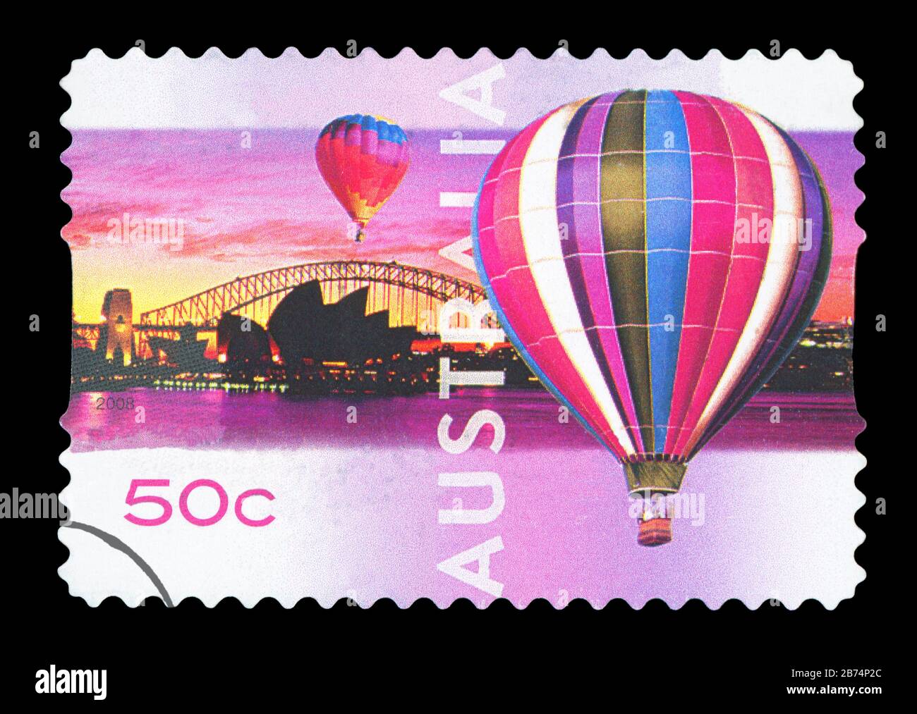 Australia stamp sydney hi-res stock photography and images - Alamy