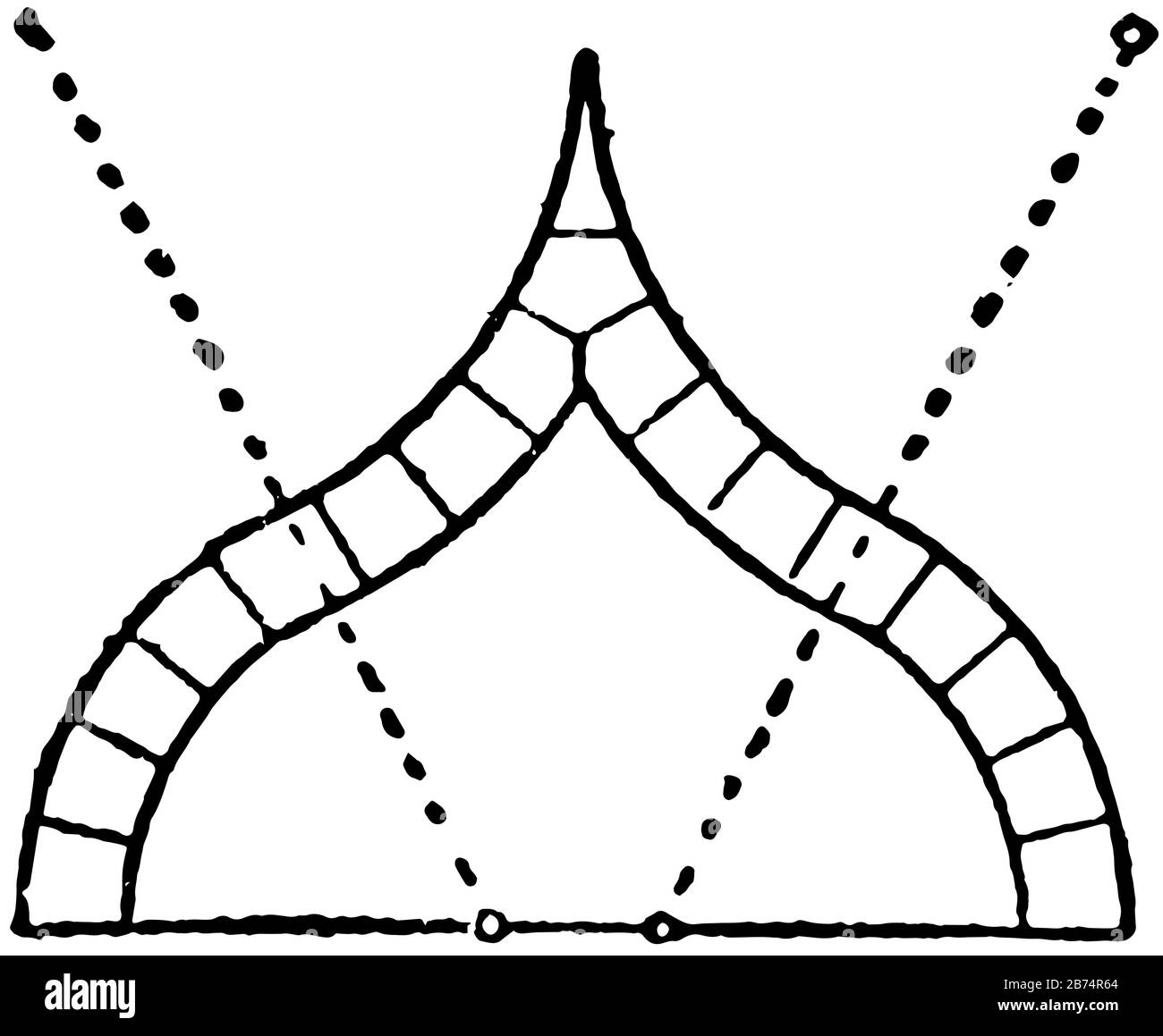Ogee arch hi-res stock photography and images - Alamy