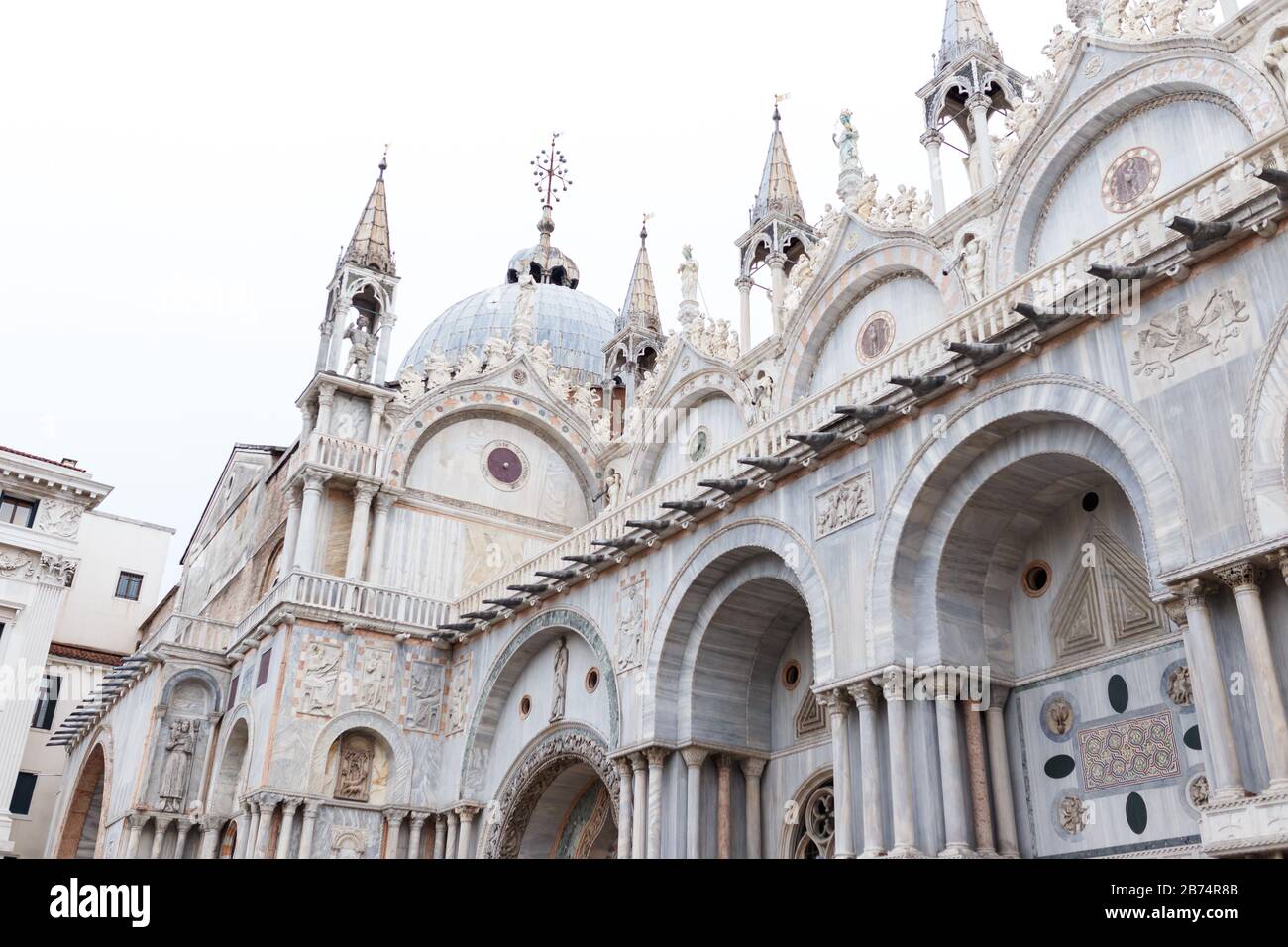 facade of cathedral san mark Stock Photo - Alamy