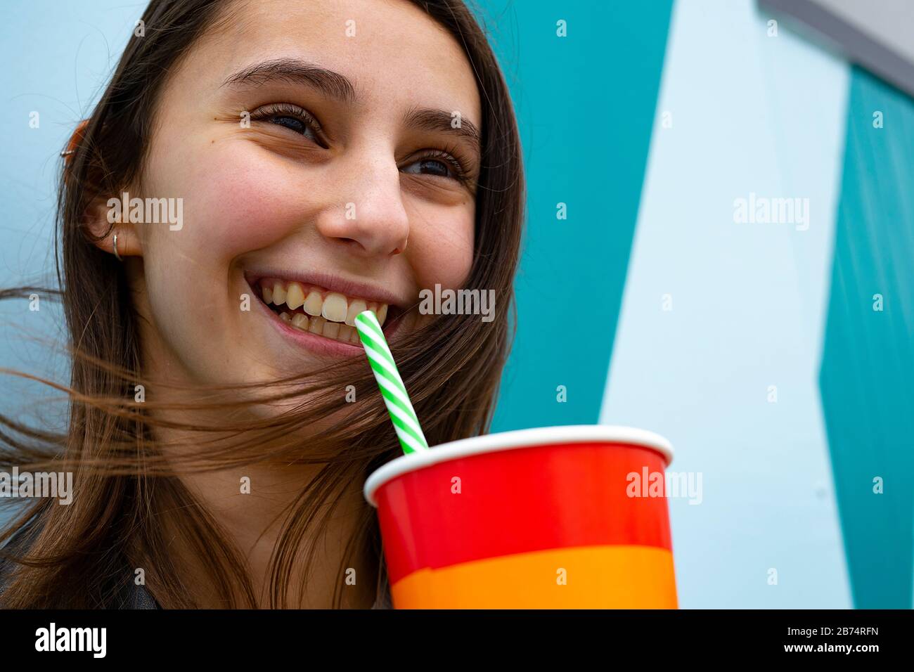 Drinking Soda High Resolution Stock Photography and Images - Alamy