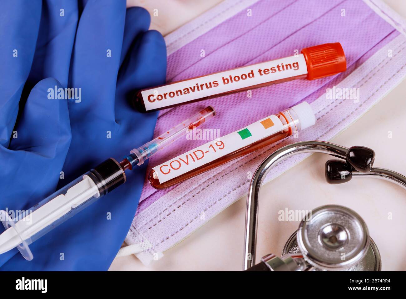 Novel coronavirus, Middle East Respiratory Syndrome COVID-19 with test ...