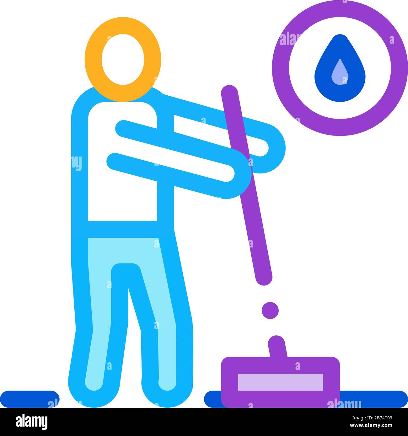 Human Washing Icon Vector Outline Illustration Stock Vector Image & Art ...