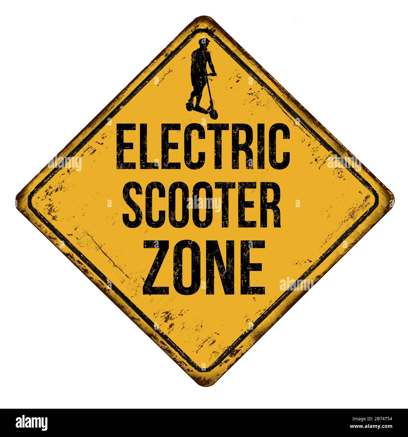 Electric vehicle parking sign Cut Out Stock Images & Pictures - Alamy