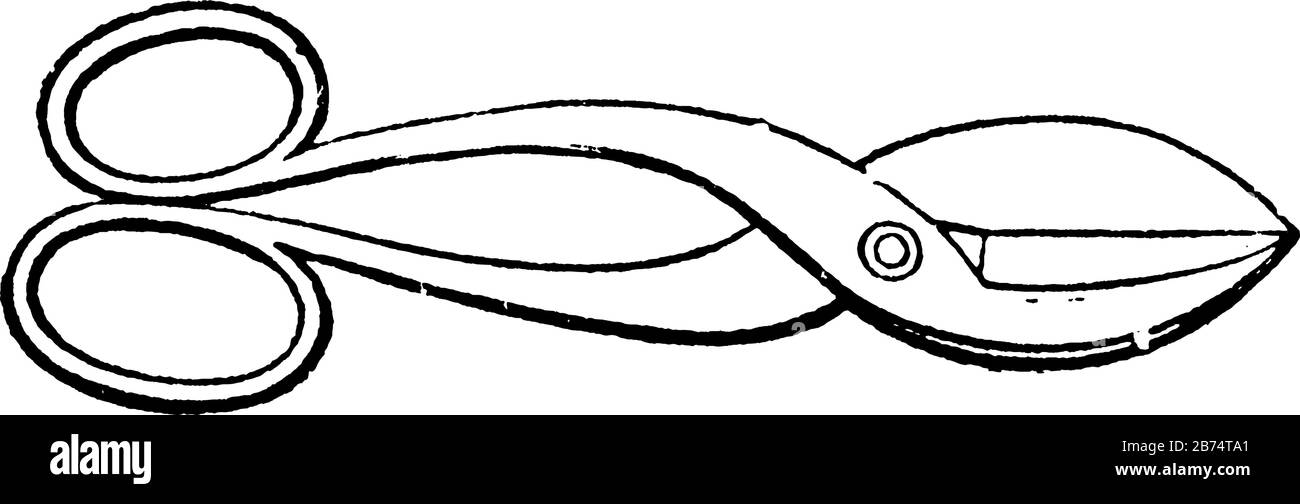 Sheet metal shears Stock Vector Images - Alamy